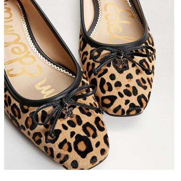 Sam Edelman | Shoes | Sam Edelma Jillie Leopard Flats New | Poshmark